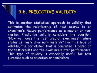 Test Characteristics | PPT