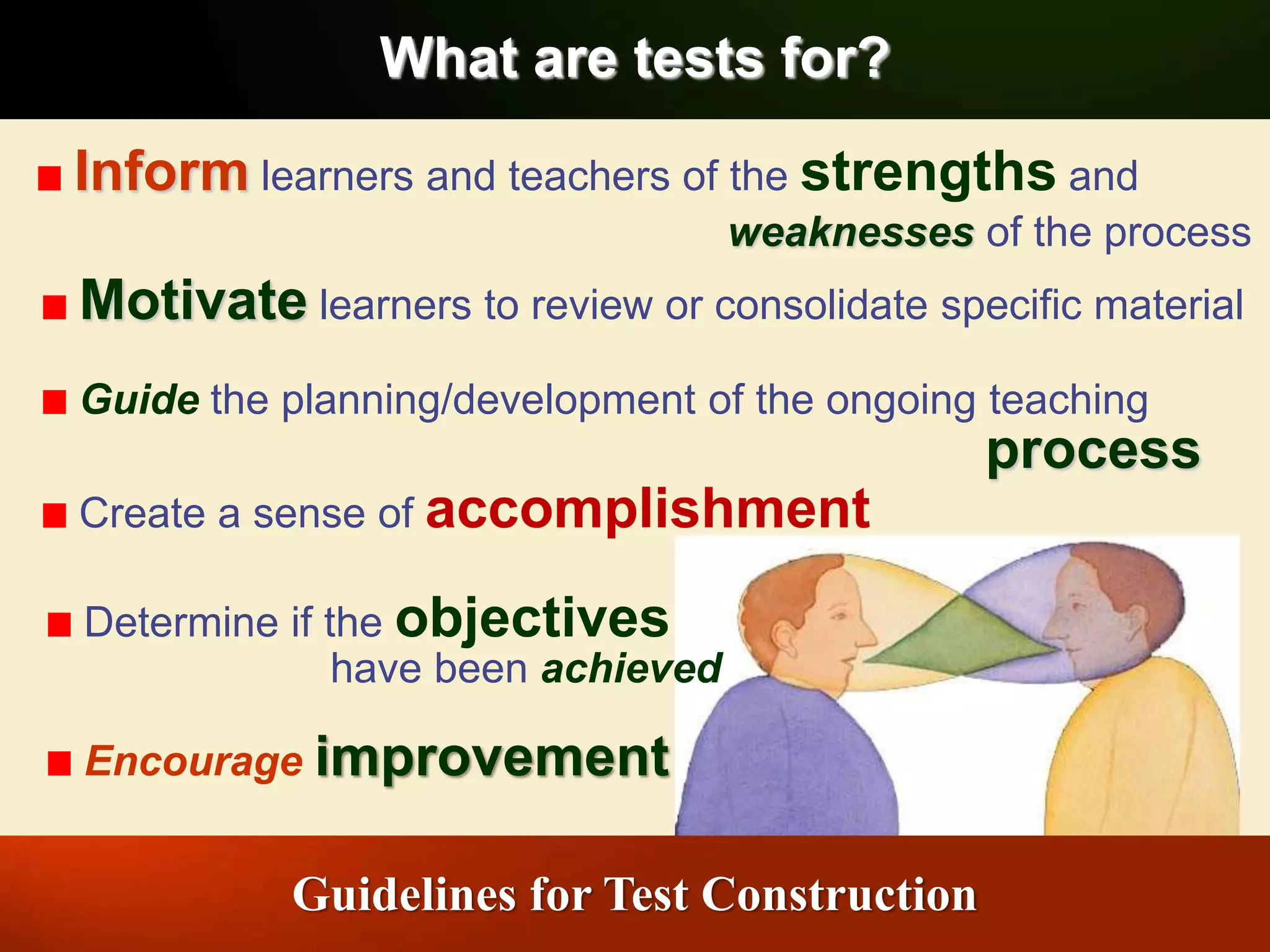 Test Construction | PPTX