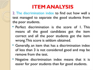 Test Construction, drawing up test Specifications. | PPTX ...