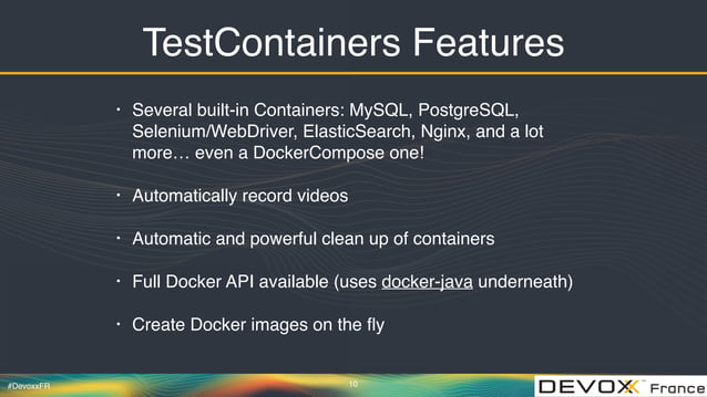 Configuration Testing with Docker & TestContainers | PPT