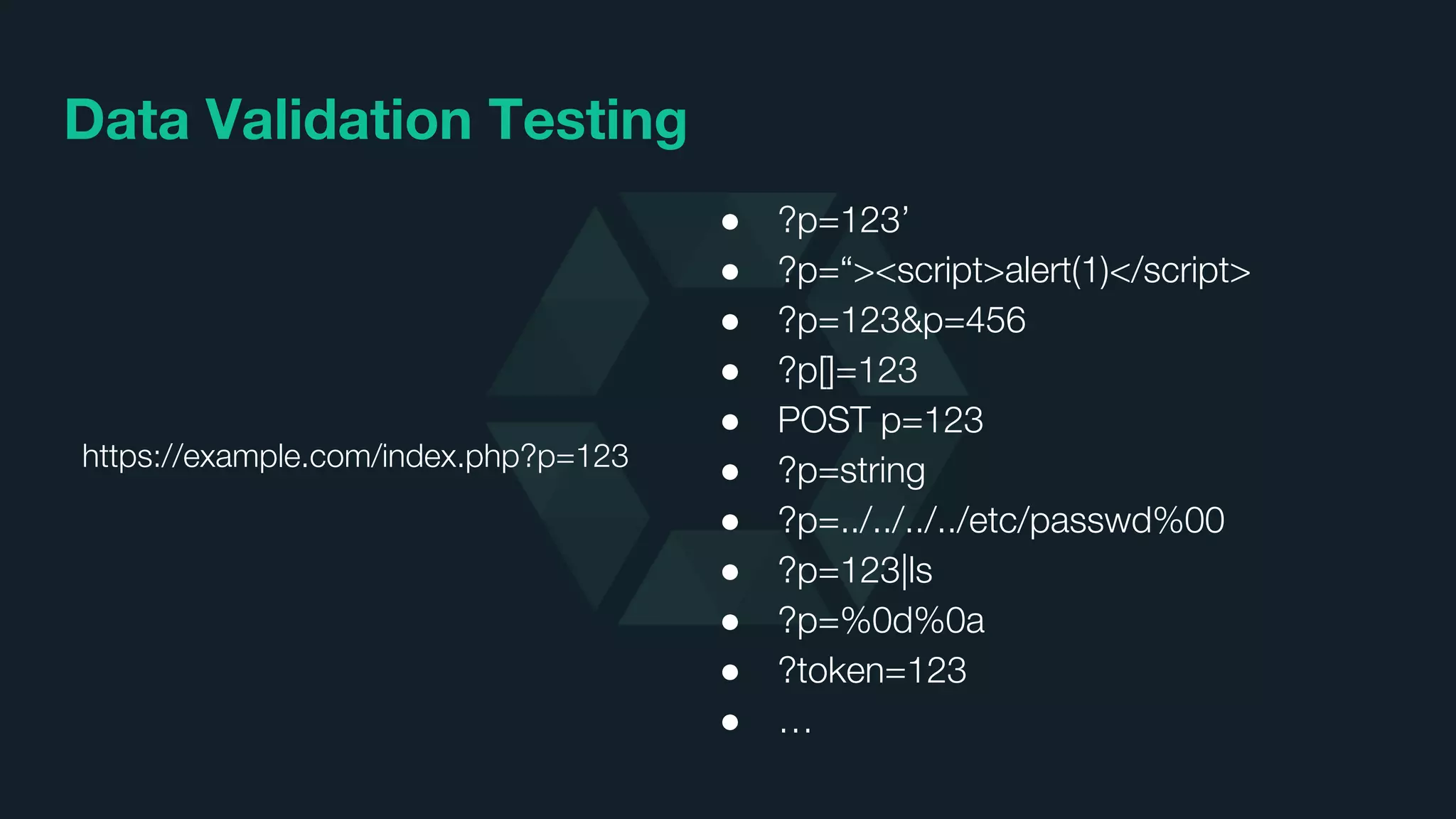 Test corner 3/5 - how to do security testing | PPT