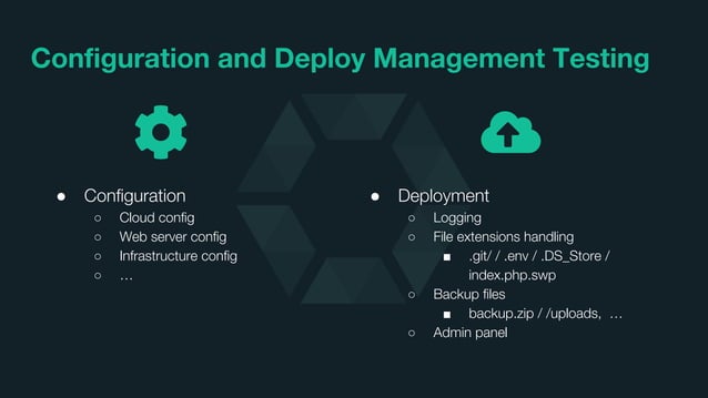 Test corner 3/5 - how to do security testing | PPT
