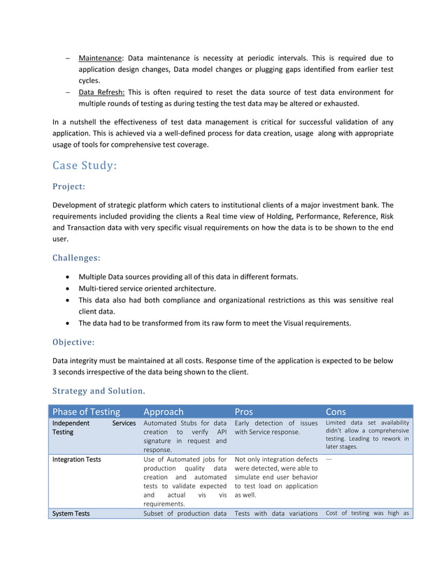 Test Data Management Pdf