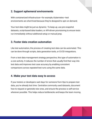 Test Data Management Explained: Why It’s the Backbone of Quality ...