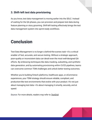 Test Data Management Explained: Why It’s the Backbone of Quality ...