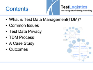 Test data management a case study Presented at SiGIST | PPTX