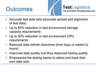 Test data management a case study Presented at SiGIST | PPTX