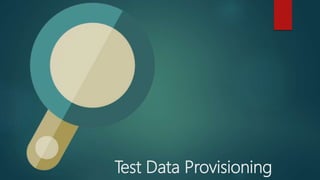 Test Data Management a Managed Service for Software Quality Assurance ...
