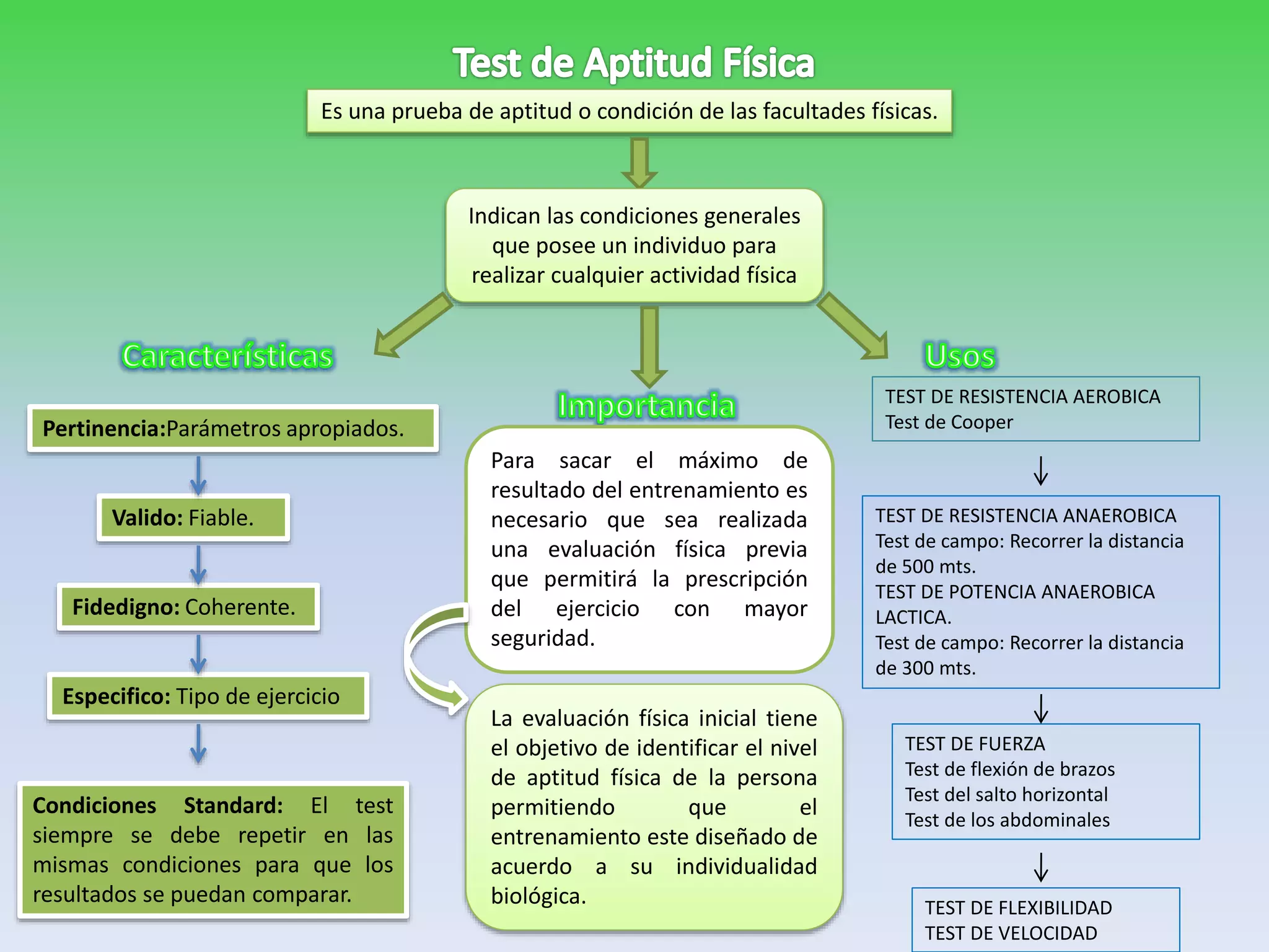 Test de aptitud fisica | PPT