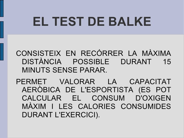 Treball Test de balke