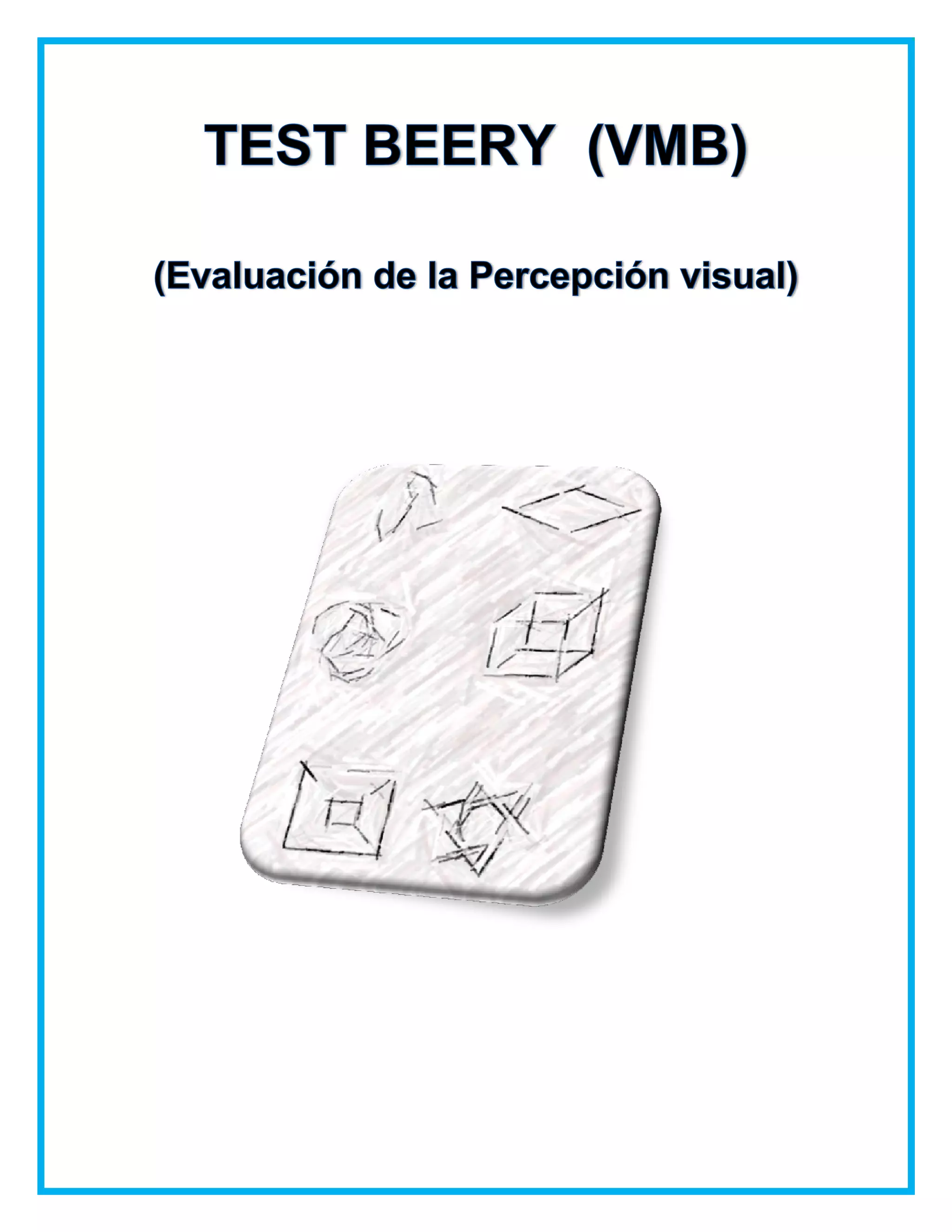 Test de beery láminas | PDF