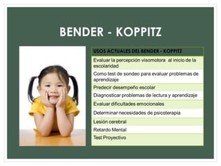 Test de Bender - Explicación paso a paso | PDF