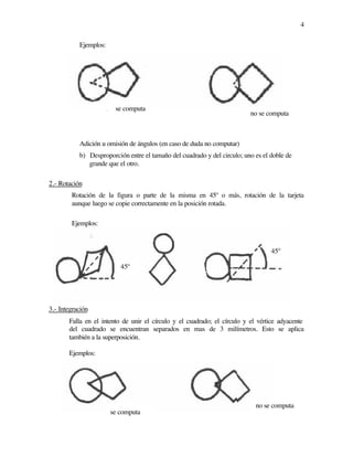 Test de bender para ninos bender koppitz | PDF