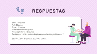 Test de Capurro , escala para mejorar la valoración | PDF