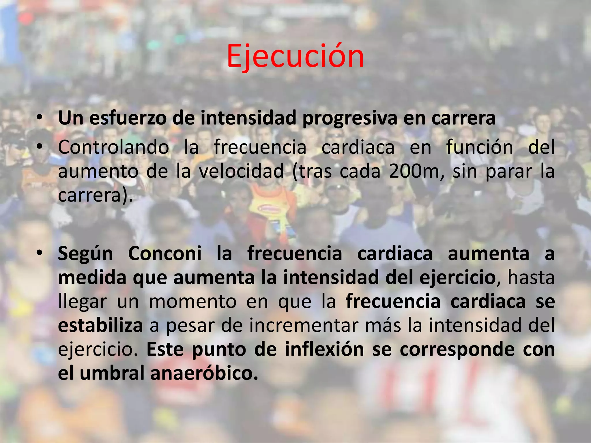 Test de conconi | PPT