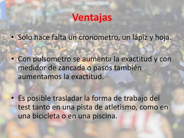 Test de conconi | PPT