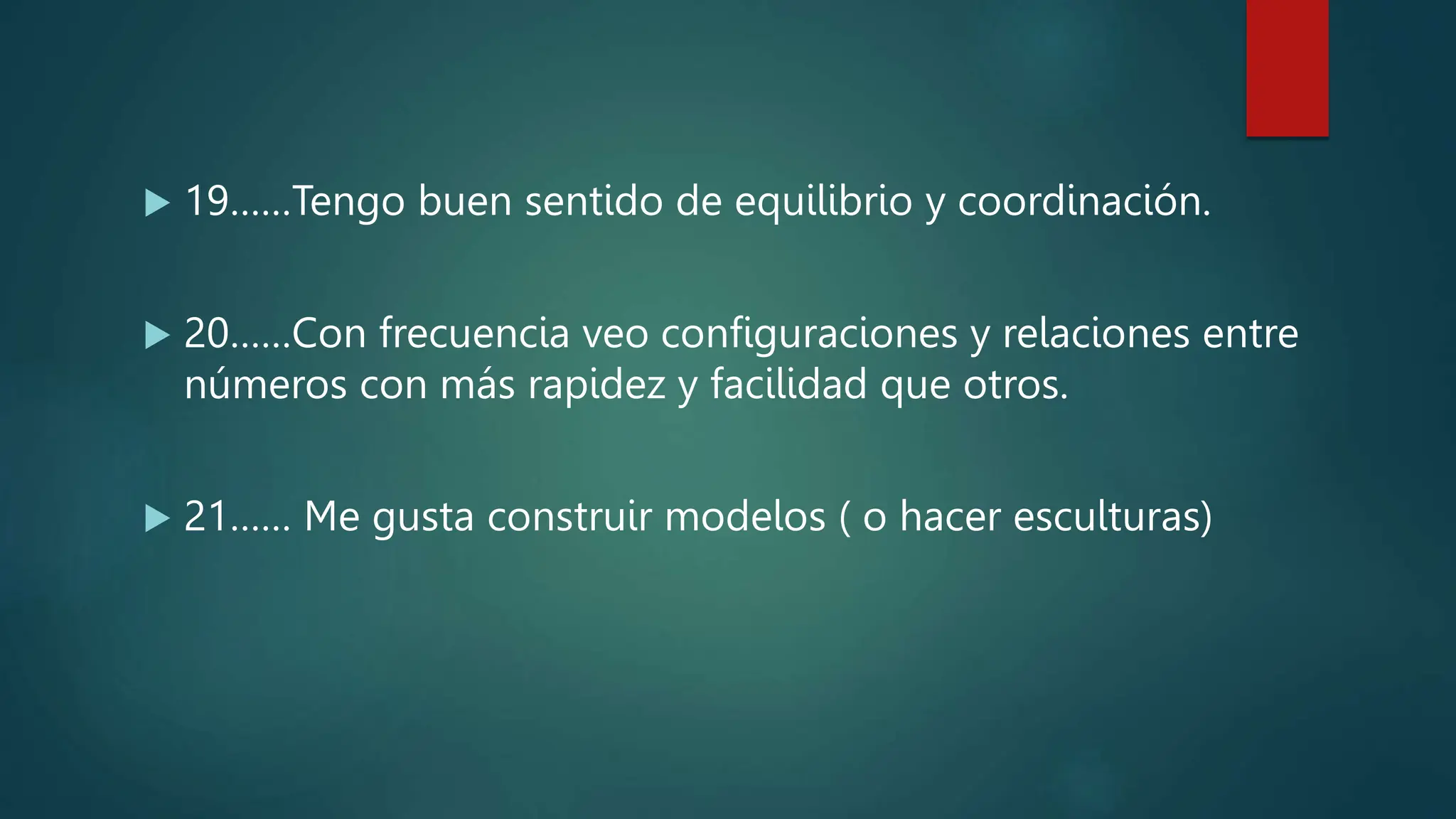 Test de inteligencias múltiples con base en las inteligencias multiple ...