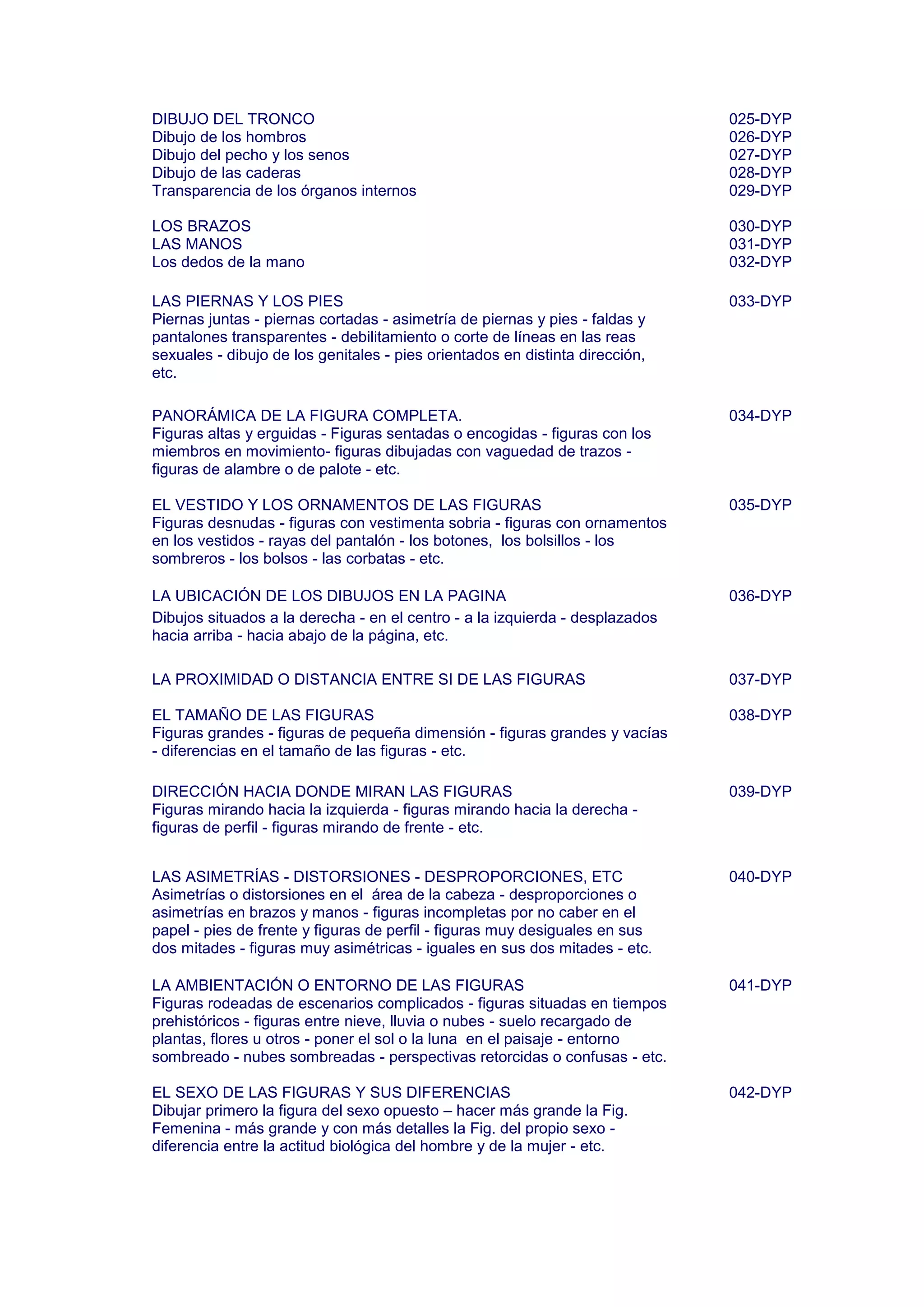 Test de la figura humana machover. | PDF