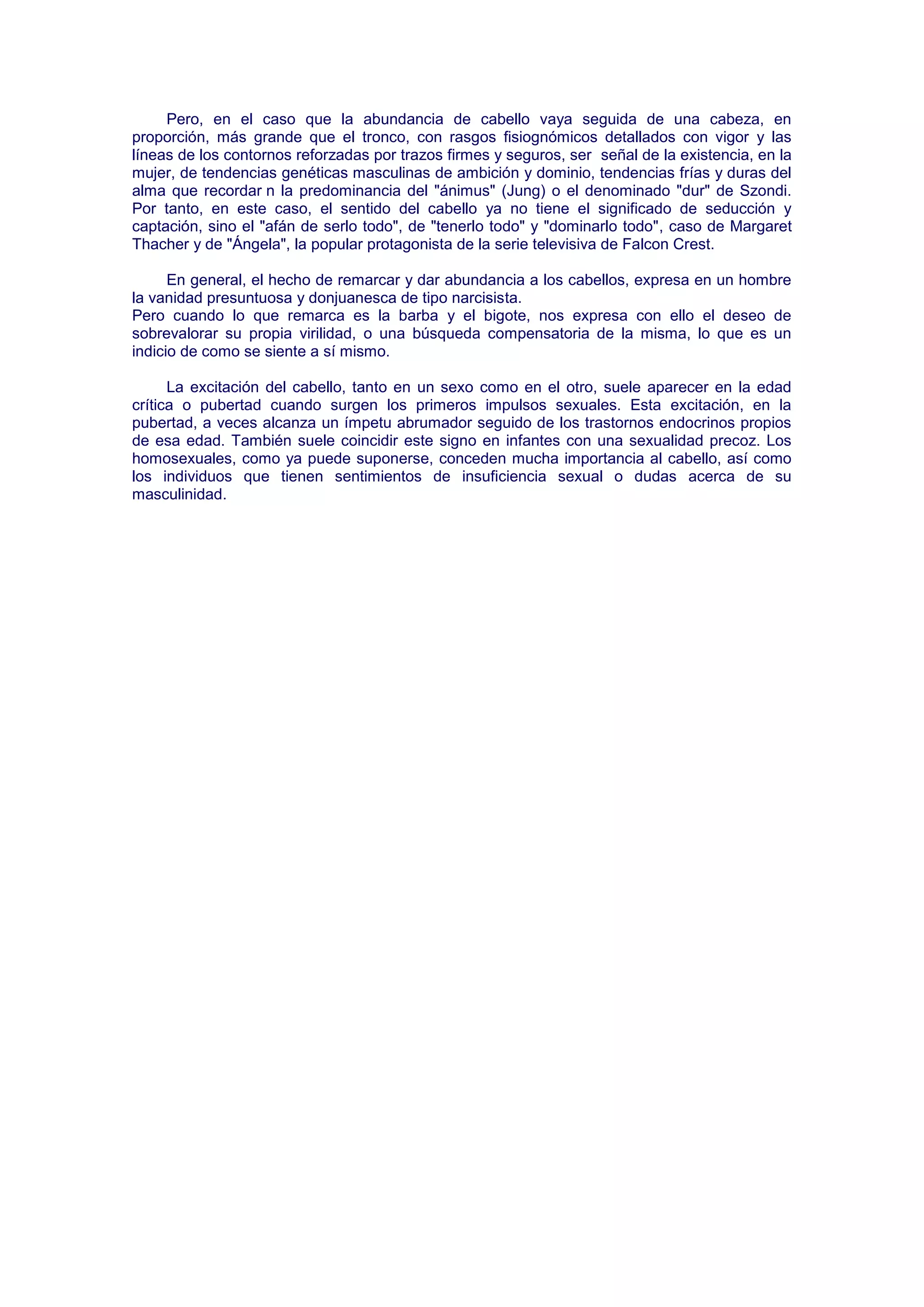 Test de la figura humana machover. | PDF