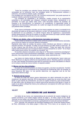 Test de la figura humana machover. | PDF
