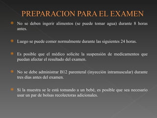 Test De Schilling | PPT