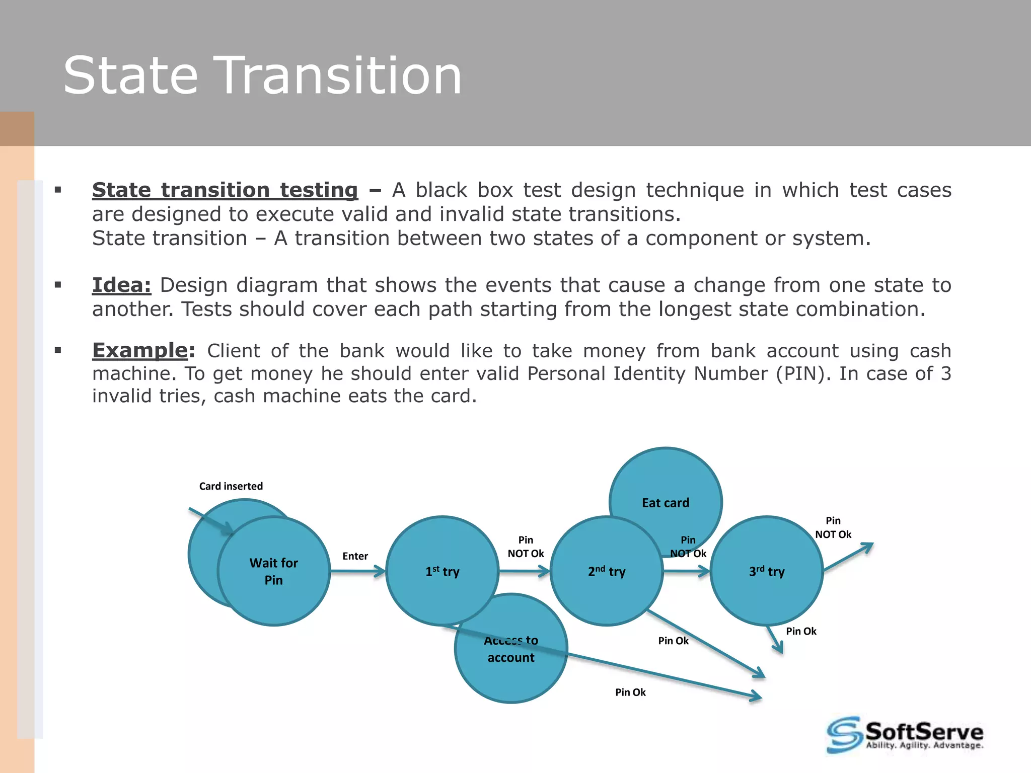 Test design | PPTX | Computing | Technology & Computing