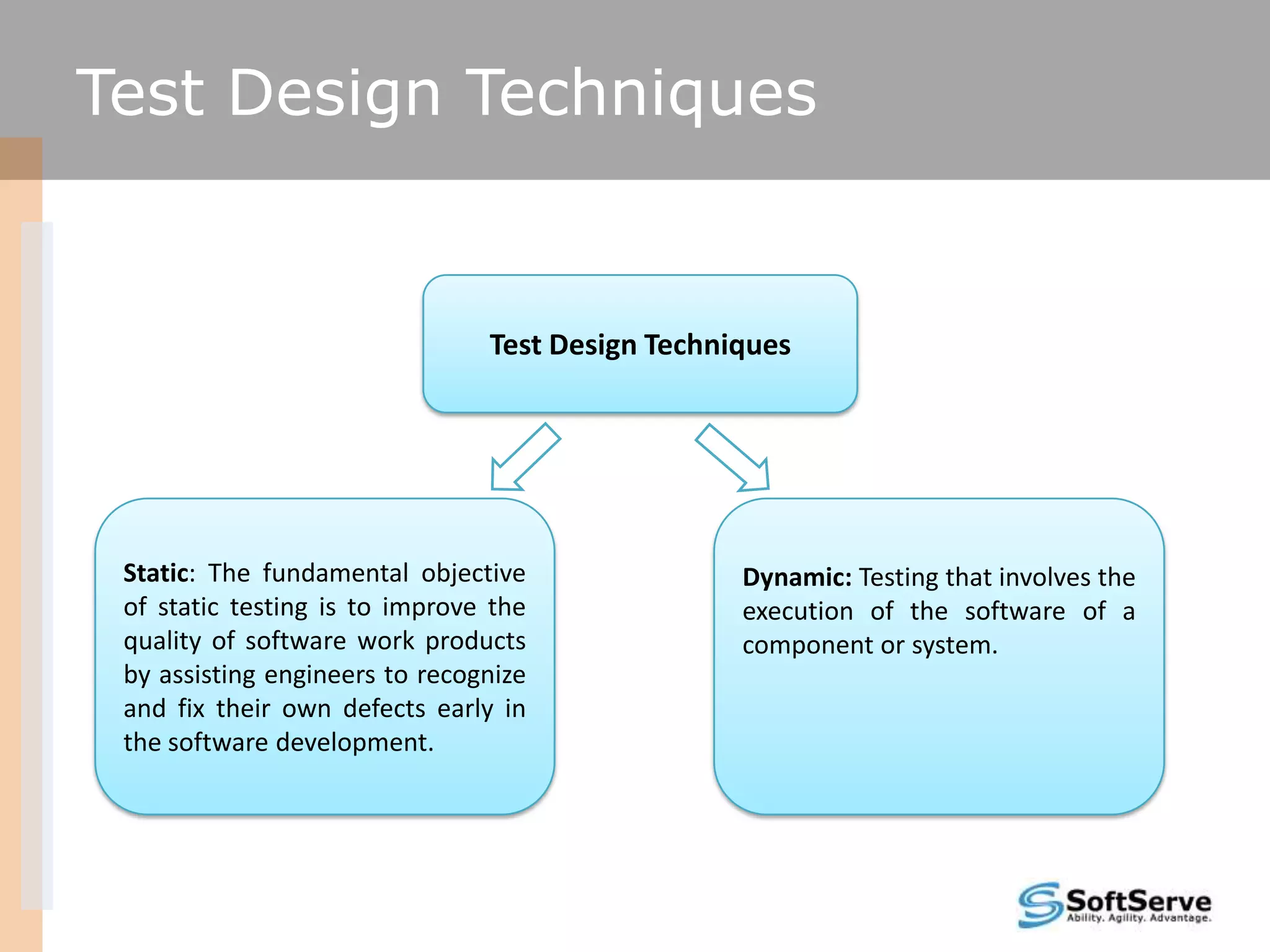 Test design | PPTX | Computing | Technology & Computing