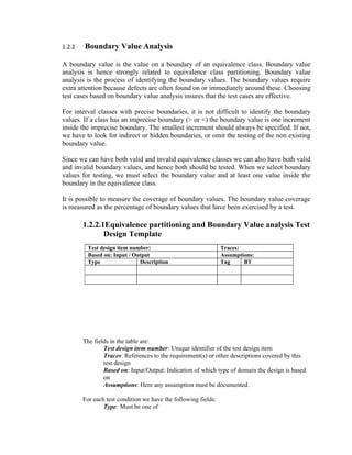 Specification Bases Testing Design | PDF