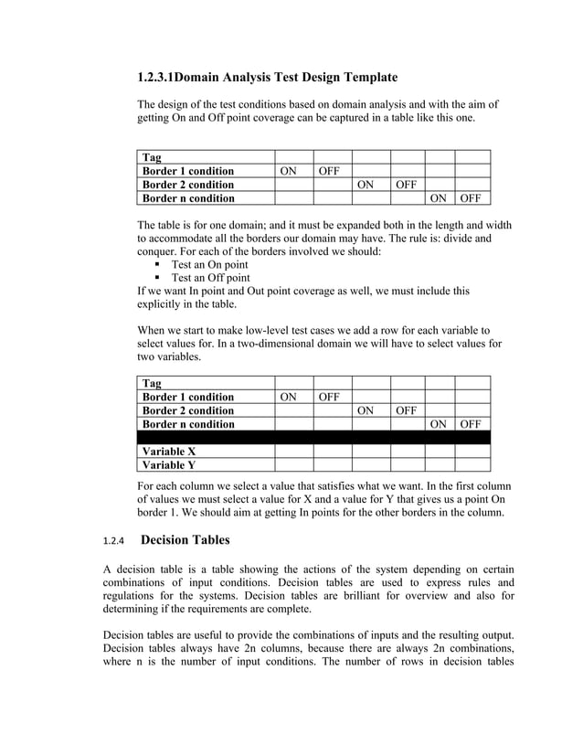Specification Bases Testing Design | PDF