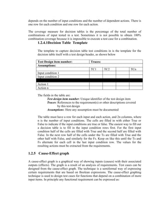 Specification Bases Testing Design | PDF