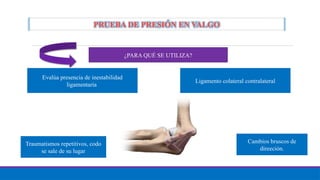 TEST DE VALORACION PARA CODO ASPECTOS IMPORTANTES | PPTX