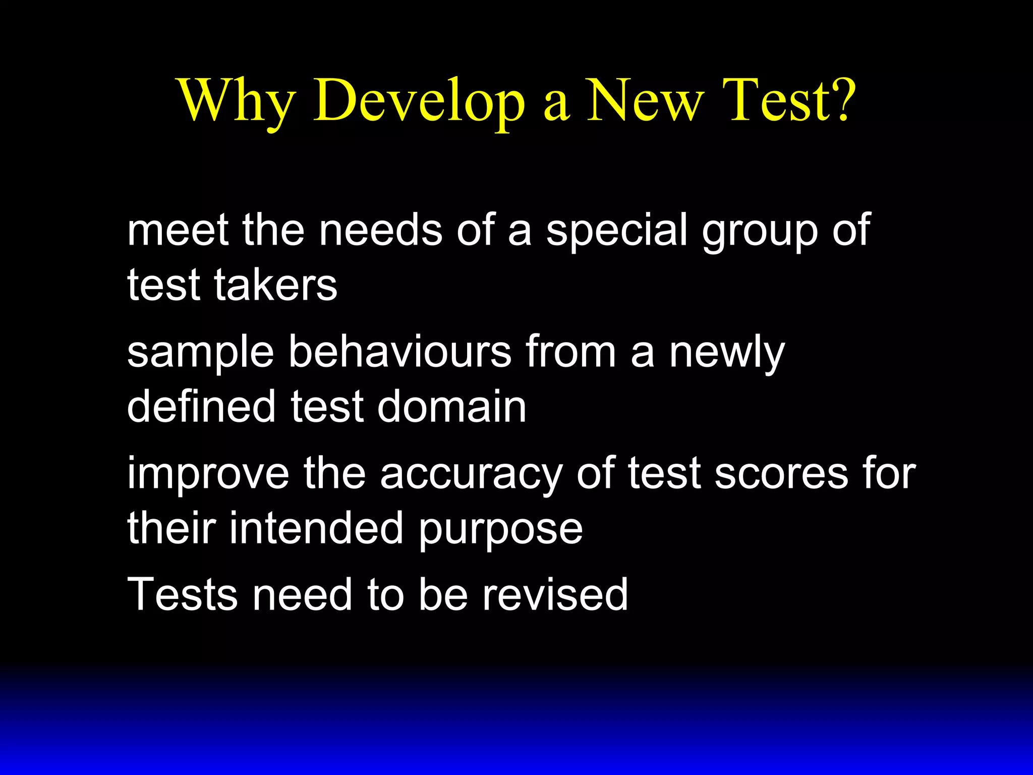 Test development | PPT