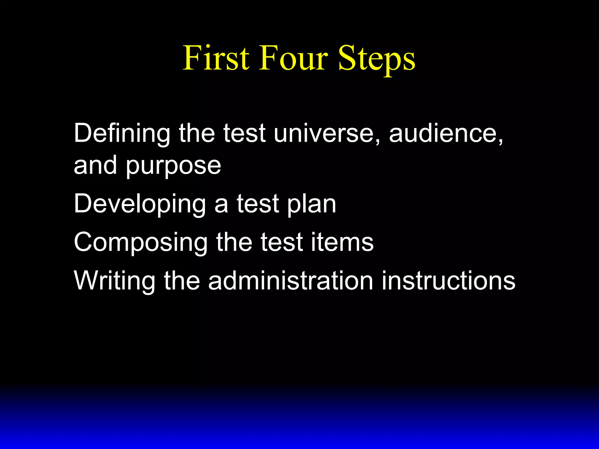 Test development | PPT