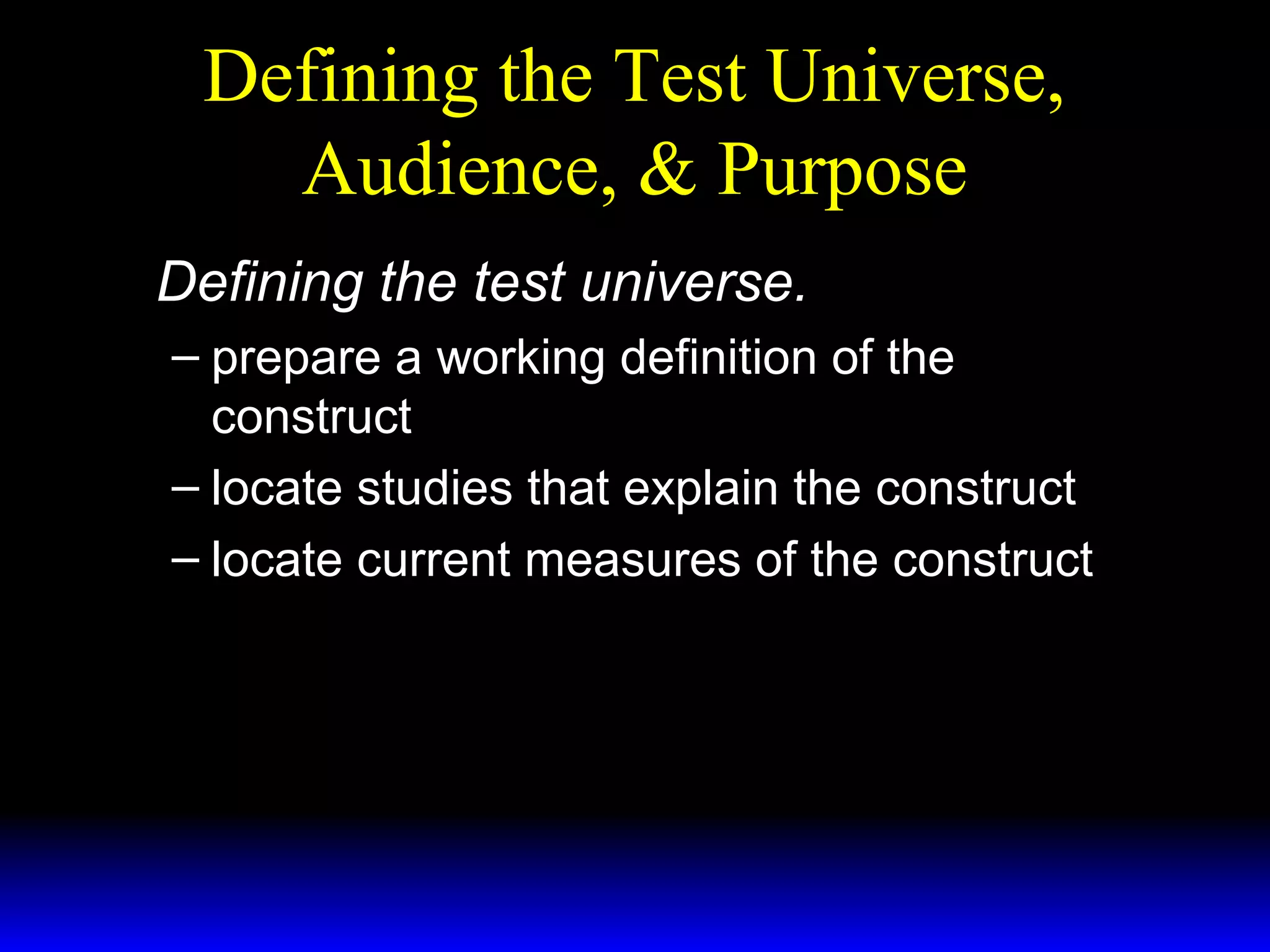 Test development | PPT