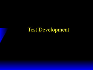 Test development | PPT