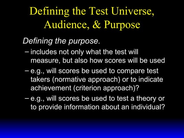 Test development | PPT