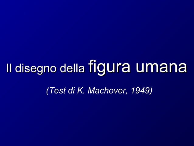 Test disegno v | PPT