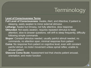 Part 1: Neurological history and physical | PPTX | Brain and Nervous ...