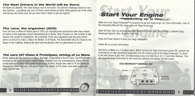 Test drive le mans manual dreamcast ntsc | PDF