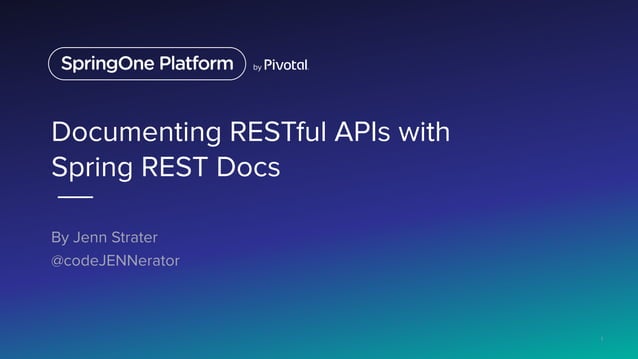 Documenting RESTful APIs with Spring REST Docs | PPT Documenting RESTful APIs with Spring REST Docs | PPT