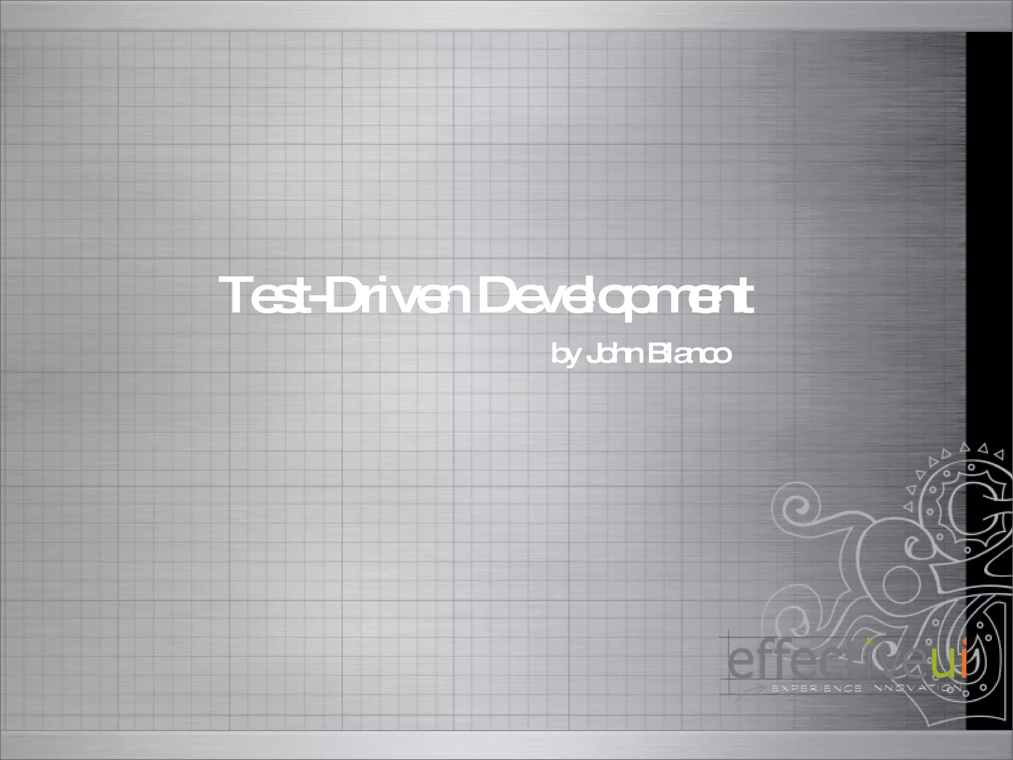 Test Driven Development | PPT