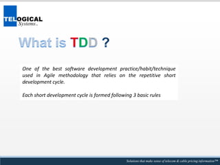 Test Driven Development | PPTX