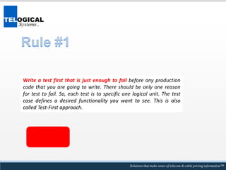 Test Driven Development | PPTX