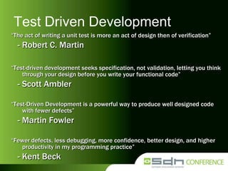 Test Driven Development | PPT