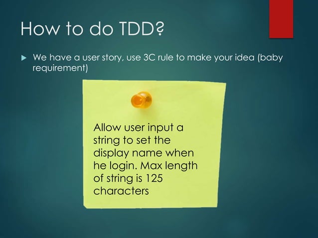 TDD - Test Driven Development | PPTX