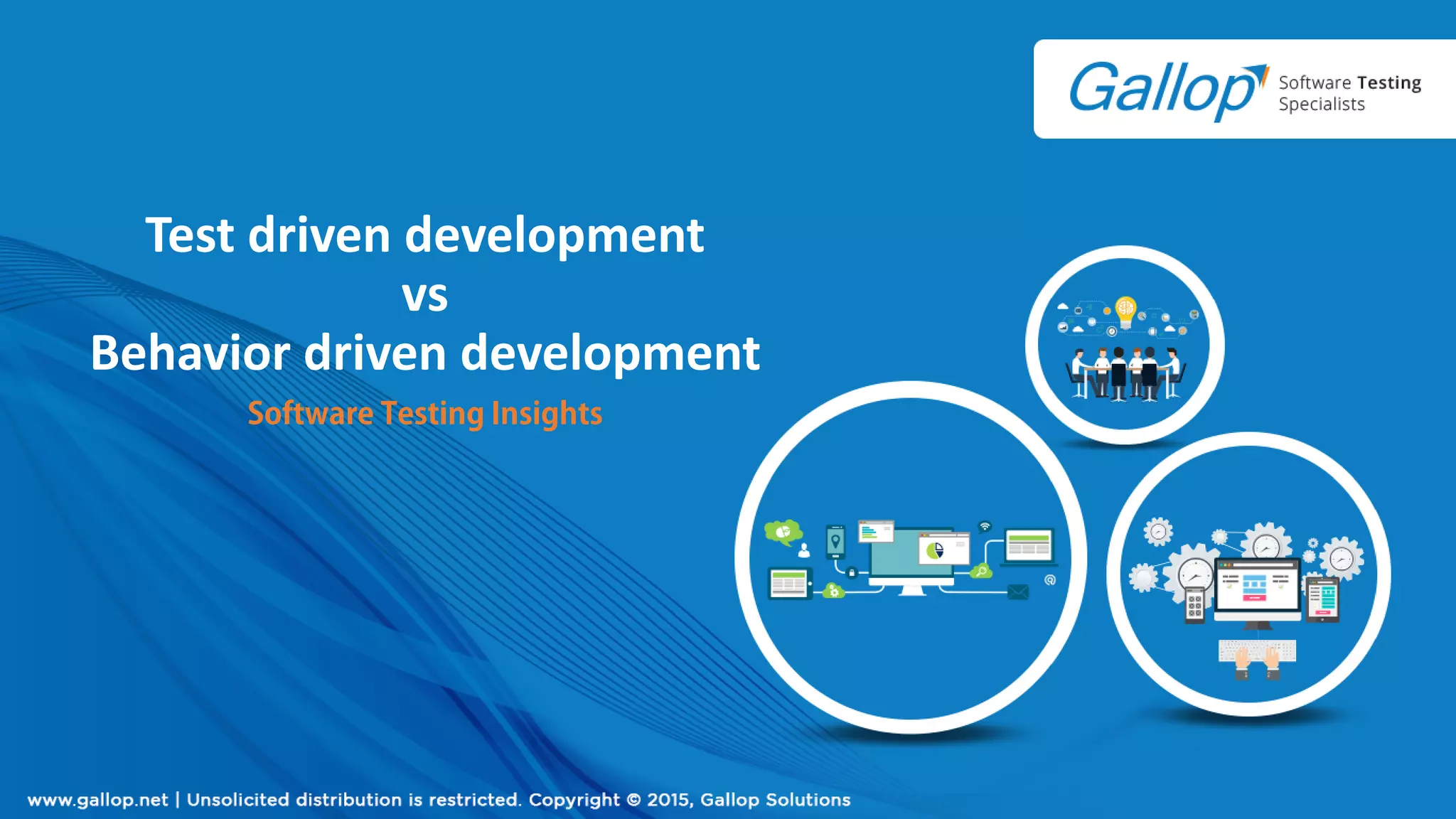 Test driven development vs Behavior driven development | PDF