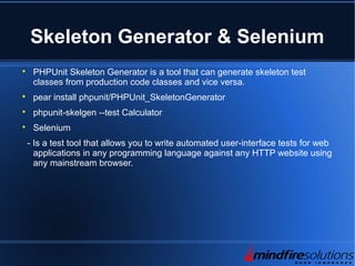 Test Driven Development with PHPUnit | PPT