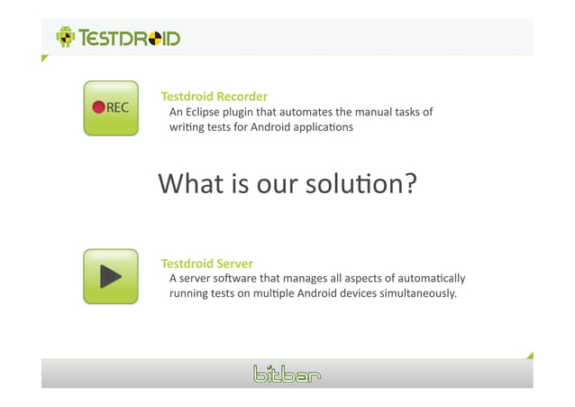 Testing Automation On Android Using Bitbar Ppt 3815