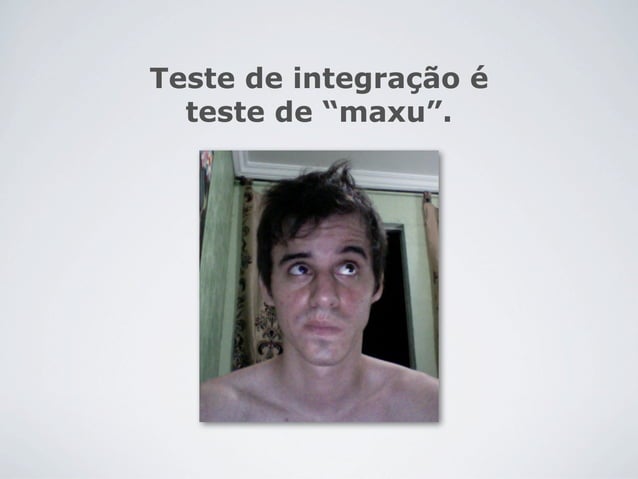 Teste de Integração com DbUnit e jIntegrity | PPT