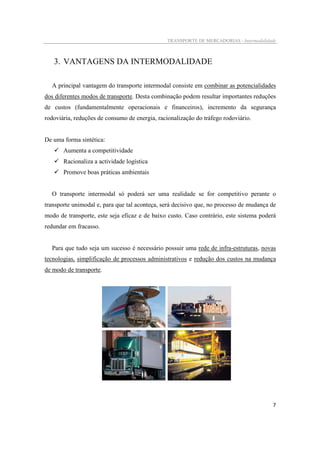 Transporte de Mercadorias - Intermodalidade | PDF